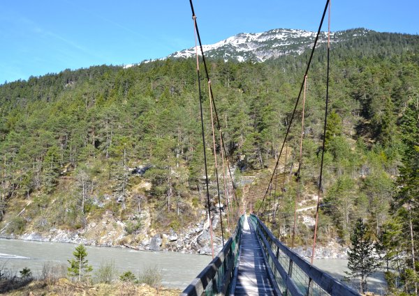 Hängebrücke bei Forchach, Forchach